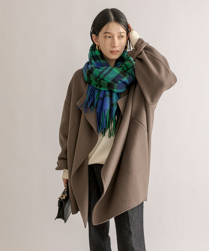 クーポン】【セール 50%OFF】【RIVE DROITE】ショールカラー クーポン】【セール 50%OFF】【RIVE DROITE】ショールカラー