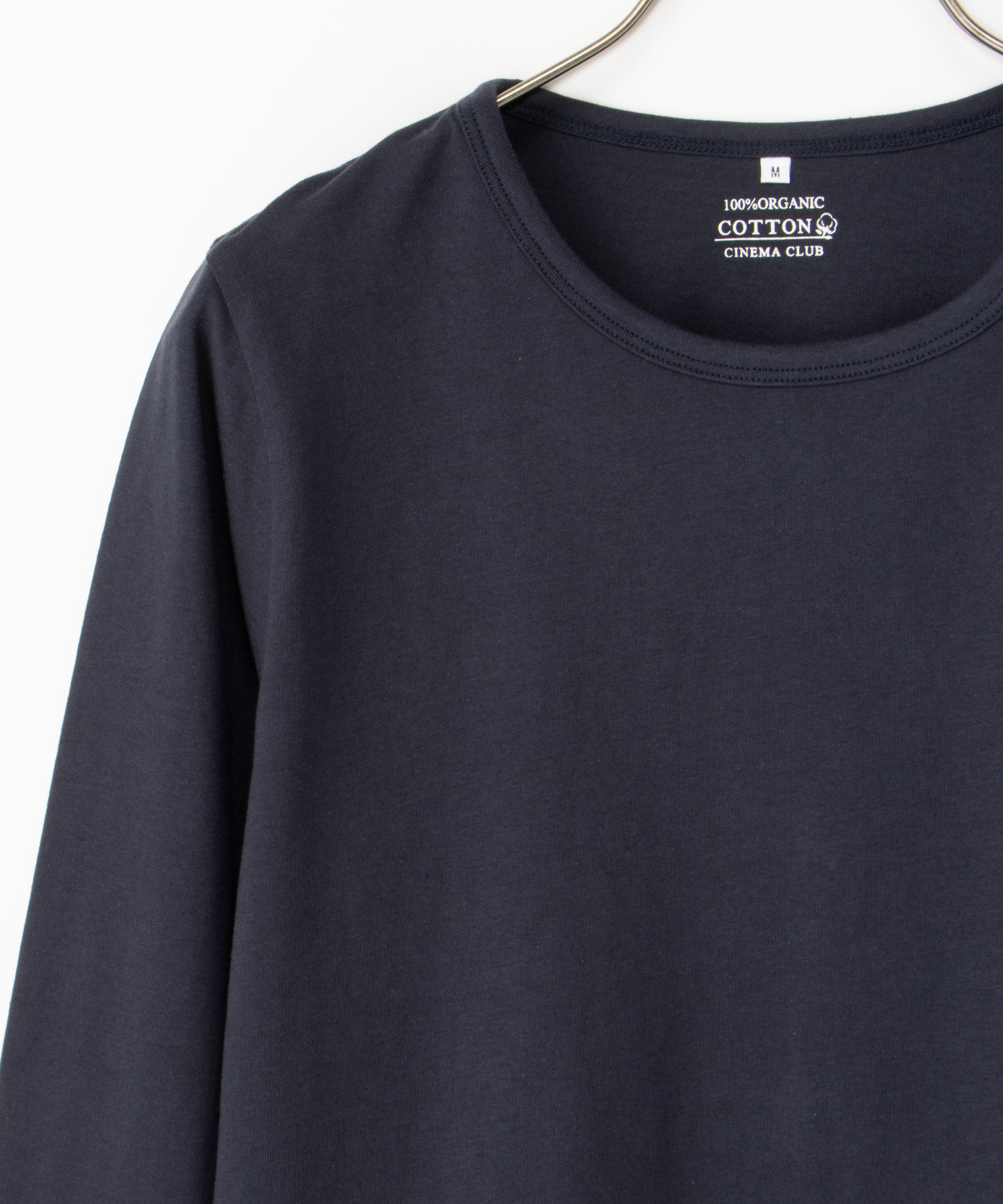 シネマクラブ CINEMA CLUB オーガニッククルーT トップス シネマクラブ CINEMA CLUB オーガニッククルーT トップス
