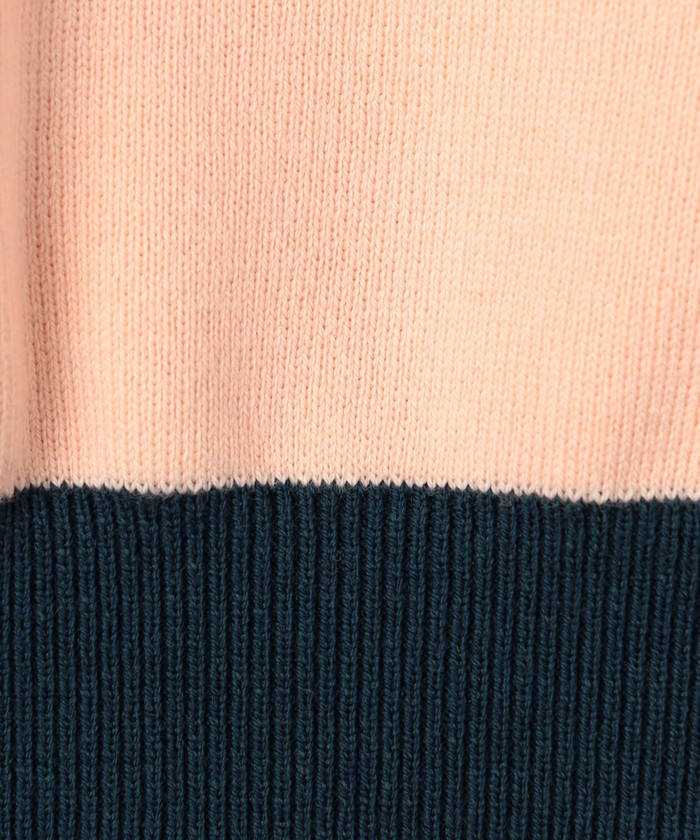 TVドラマ着用】CABaN コットンカシミヤ バイカラークルーネック TVドラマ着用】CABaN コットンカシミヤ バイカラークルーネック
