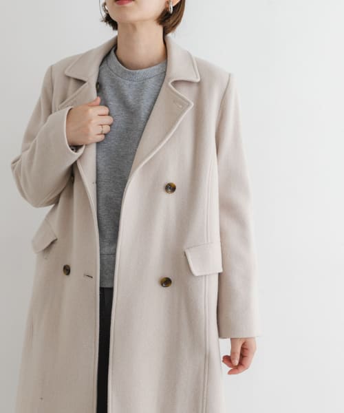 クーポン】【セール 50%OFF】F by ROSSO モッサダブルロング クーポン】【セール 50%OFF】F by ROSSO モッサダブルロング