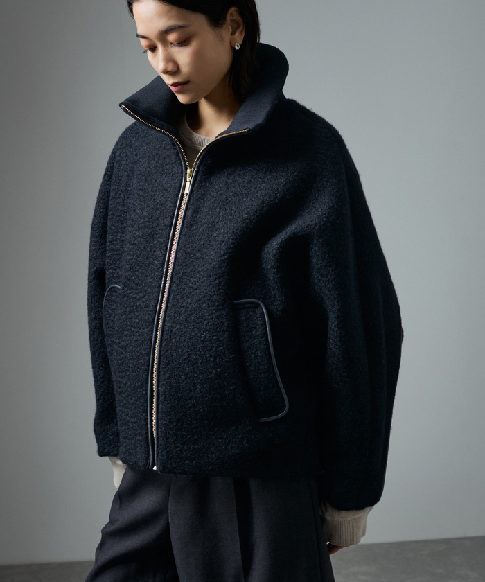 セール 30%OFF】【WEB限定】ライトウェーブニットジップブルゾン セール 30%OFF】【WEB限定】ライトウェーブニットジップブルゾン
