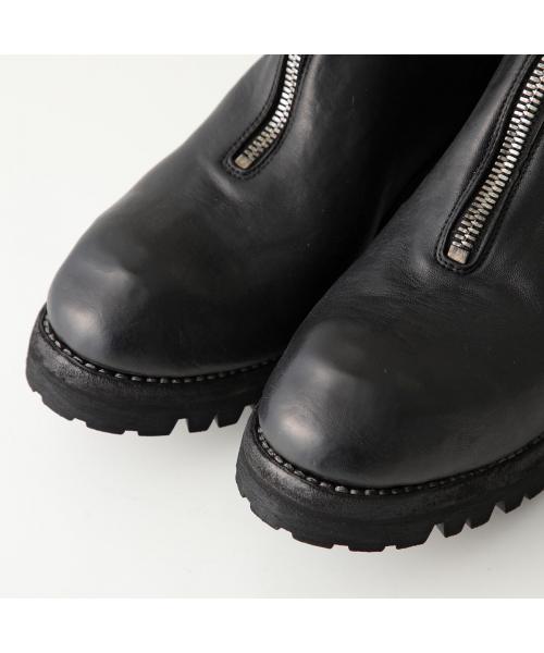セール】GUIDI フロントジップブーツ PL1V メンズ ホースレザー セール】GUIDI フロントジップブーツ PL1V メンズ ホースレザー
