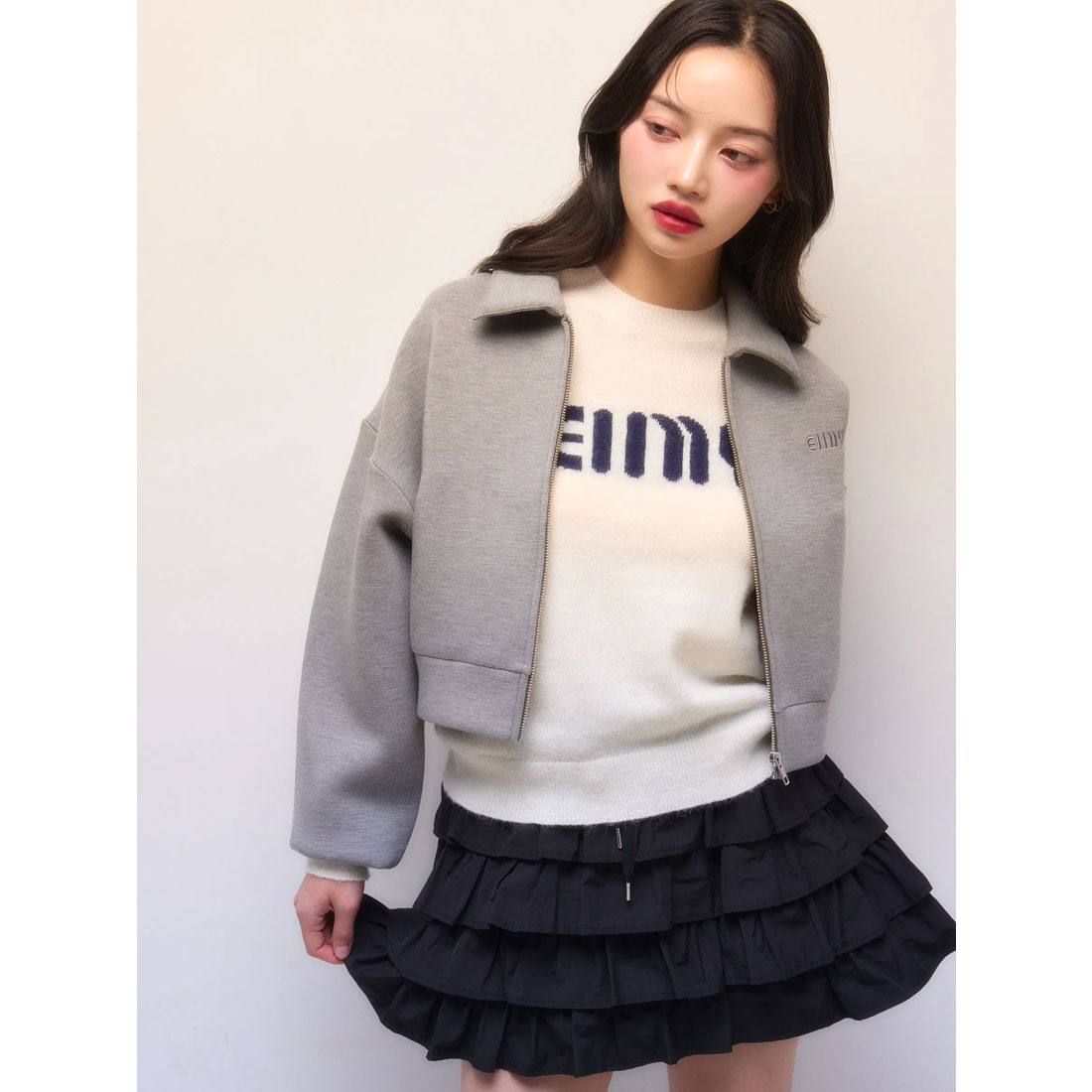 エイミーイストワール eimy istoire ジャージーブルゾン エイミーイストワール eimy istoire ジャージーブルゾン
