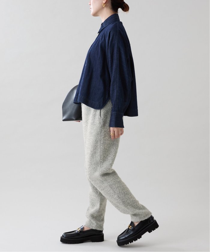 セール 30%OFF】《WEB・一部店舗限定》アルパカ混ループパンツ セール 30%OFF】《WEB・一部店舗限定》アルパカ混ループパンツ
