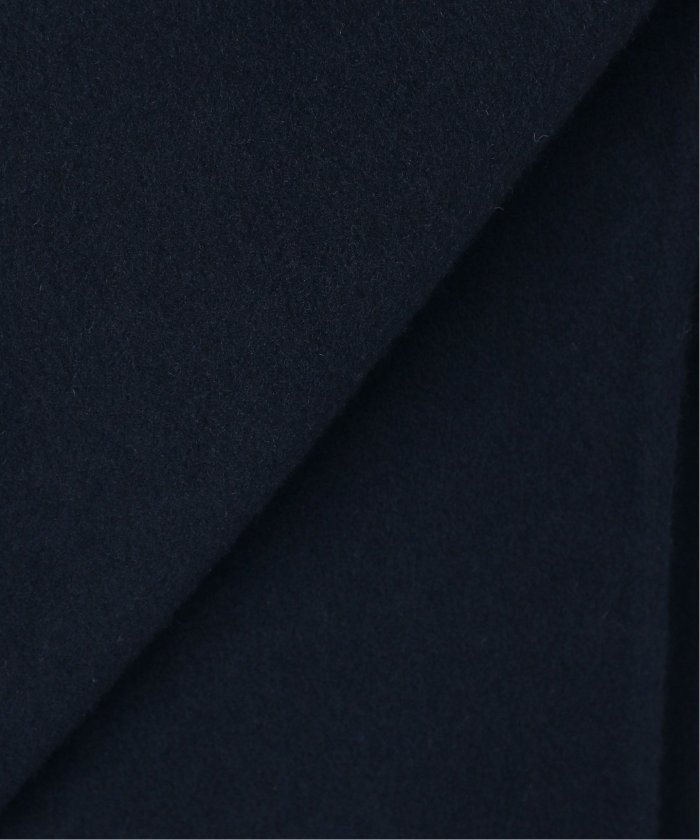 セール 30%OFF】souple woolダブルフェイスノーカラーコート セール 30%OFF】souple woolダブルフェイスノーカラーコート