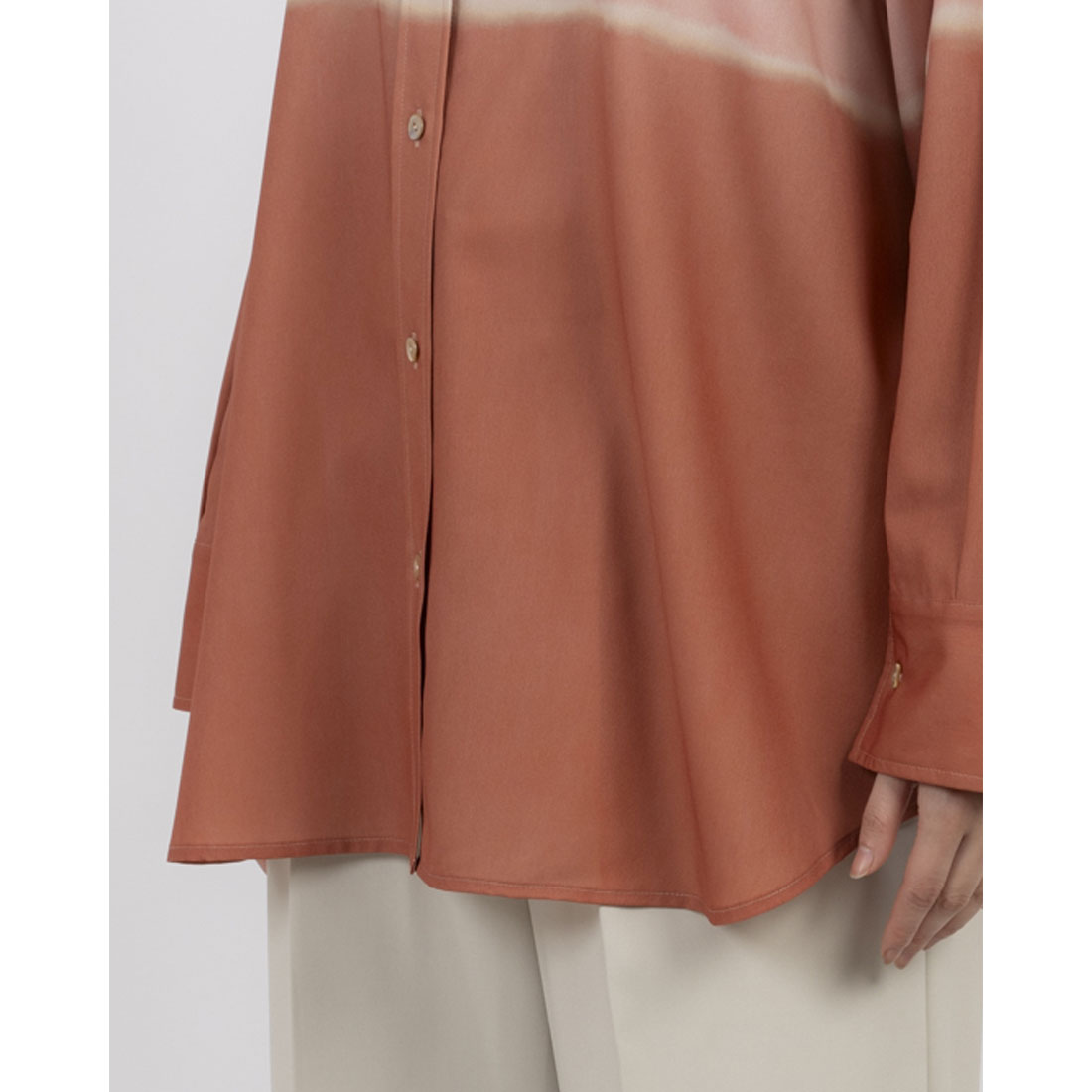 クラネ CLANE GRADATION SHIRT(507895015) | クラネ(CLANE) - d クラネ CLANE GRADATION SHIRT(507895015) | クラネ(CLANE) - d