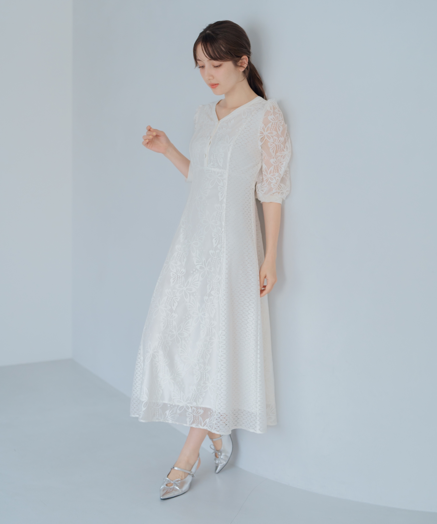 ミッシュマッシュ MISCH MASCH 2025春夏新作 パネルレース ミッシュマッシュ MISCH MASCH 2025春夏新作 パネルレース