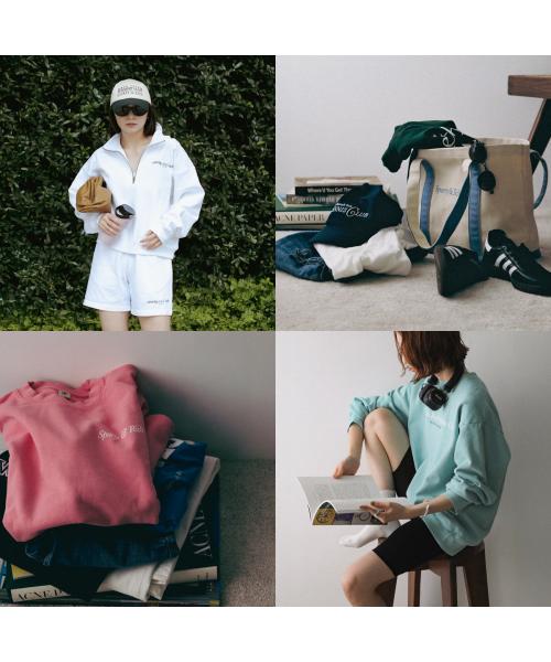 セール28%OFF】SPORTY&RICH トレーナー QZAW239 ハーフジップ セール28%OFF】SPORTY&RICH トレーナー QZAW239 ハーフジップ