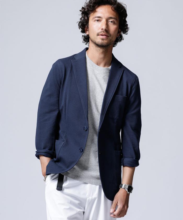 セール 50%OFF】快適男 カノコジャケット(503095689) | ナノ セール 50%OFF】快適男 カノコジャケット(503095689) | ナノ