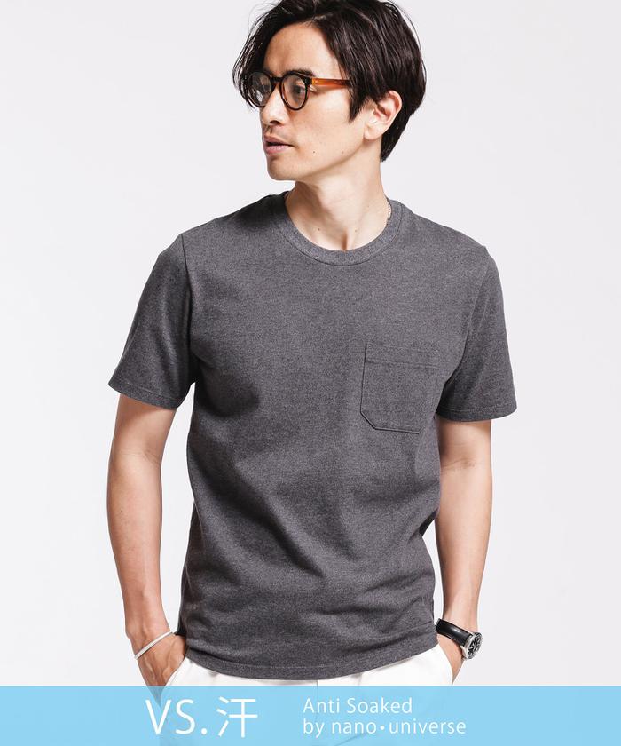 セール】《汗染み防止》Anti Soaked ヘビークルーネックTシャツ セール】《汗染み防止》Anti Soaked ヘビークルーネックTシャツ