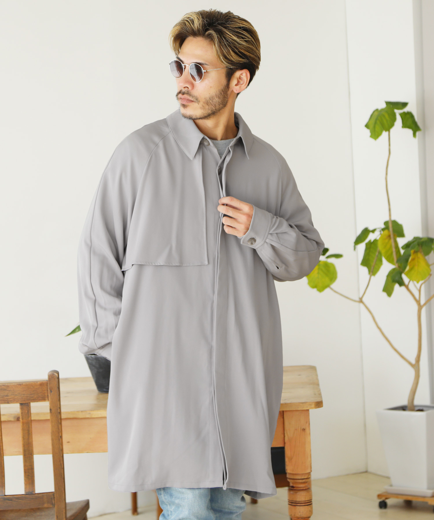 ジギーズショップ JIGGYS SHOP トレンチシャツコート / トレンチ ジギーズショップ JIGGYS SHOP トレンチシャツコート / トレンチ