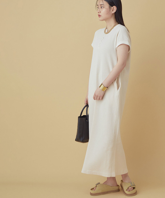 セール 70%OFF】<洗える>サーマルスリーブレスワンピース セール 70%OFF】<洗える>サーマルスリーブレスワンピース