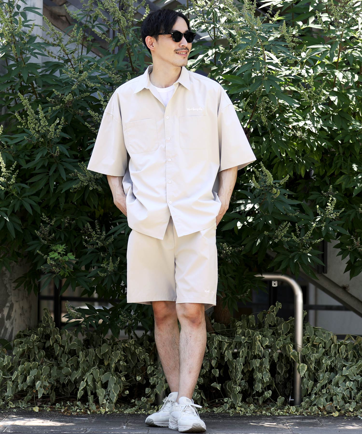 ジギーズショップ JIGGYS SHOP Mark Gonzales ブランド別注 半袖 ジギーズショップ JIGGYS SHOP Mark Gonzales ブランド別注 半袖