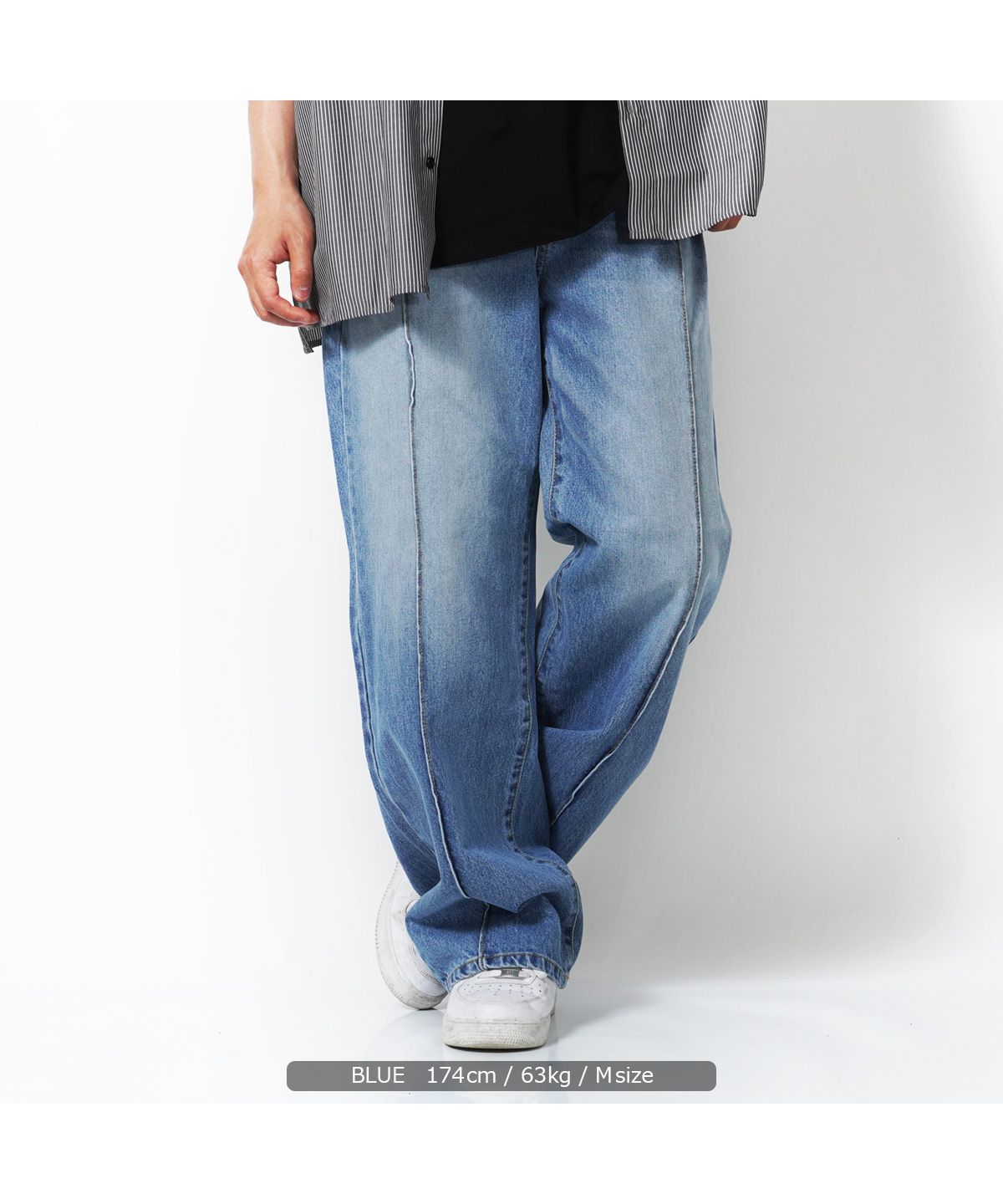 ワンフォークロージング 1111clothing デニム ワイドパンツ ワンフォークロージング 1111clothing デニム ワイドパンツ