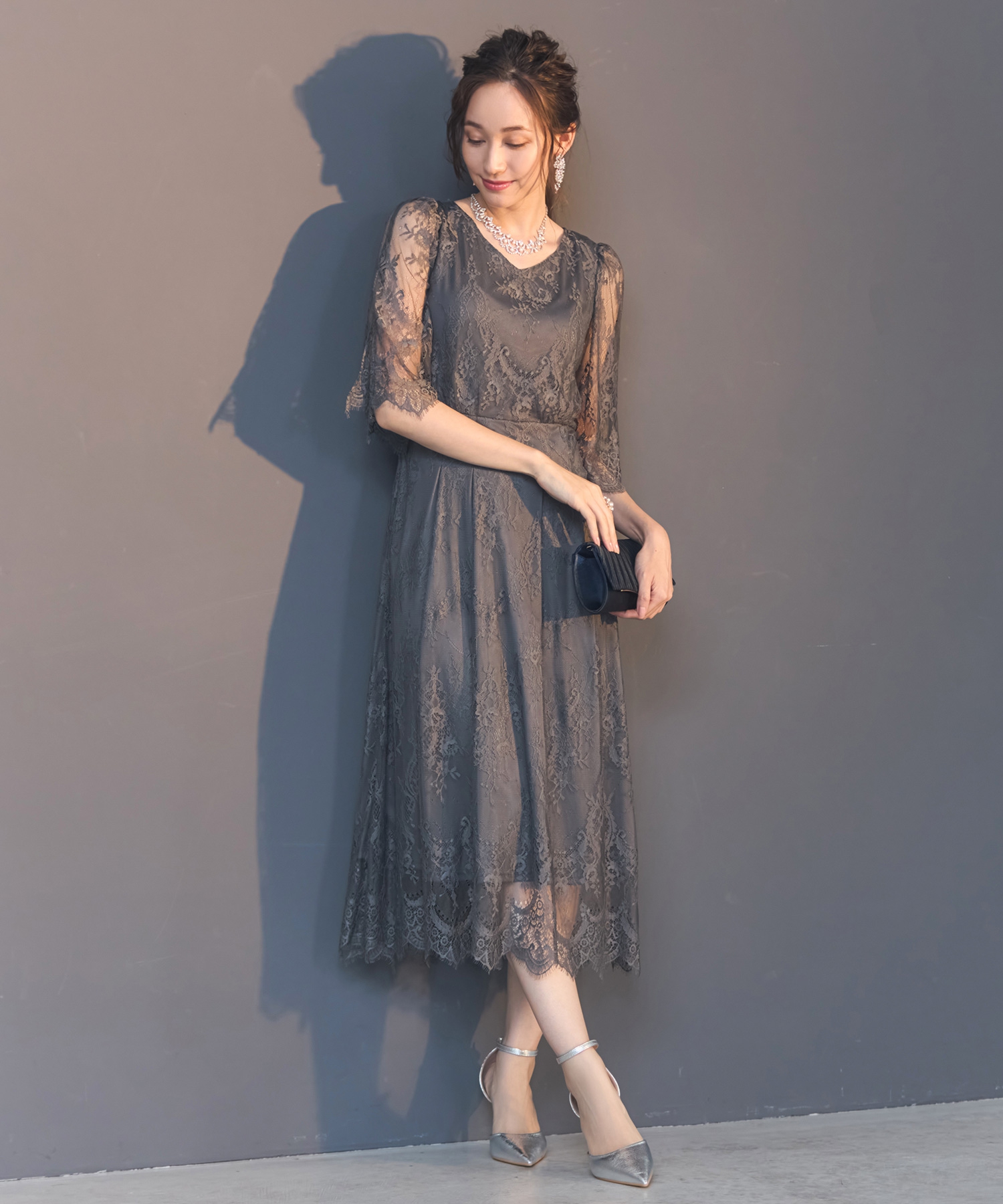 セール】ドレスプラス DRESS+ ワンピース ドレス 総レース A セール】ドレスプラス DRESS+ ワンピース ドレス 総レース A