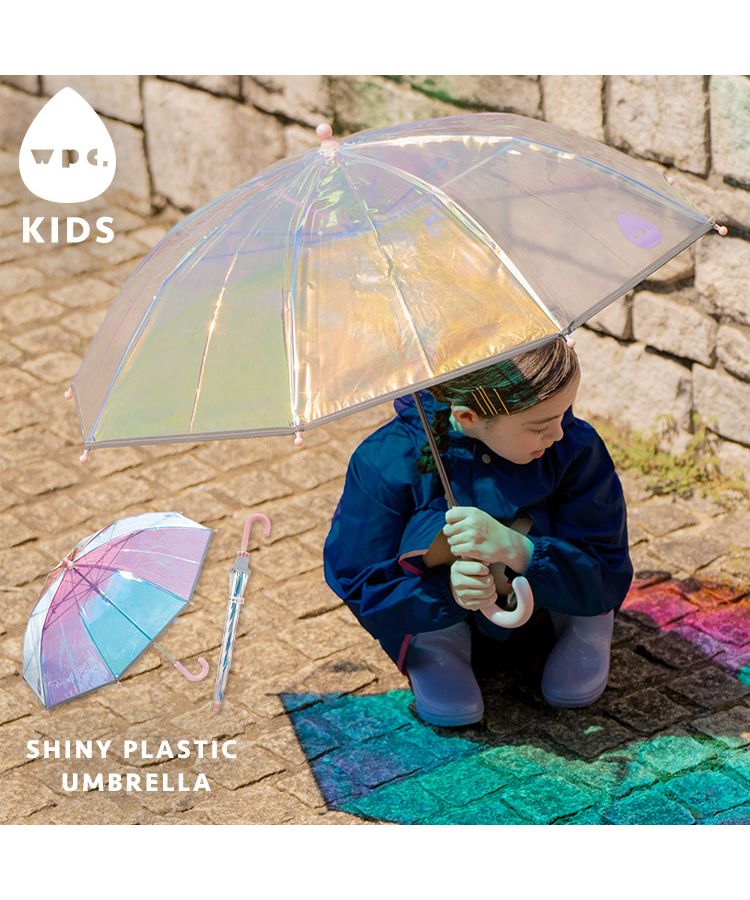 Wpc.公式】キッズ シャイニーアンブレラ 50cm 子供用 子ども Wpc.公式】キッズ シャイニーアンブレラ 50cm 子供用 子ども