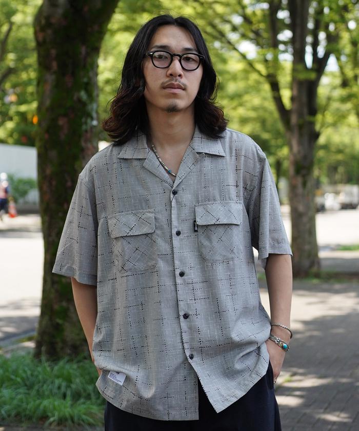 セール】KASURI PLAID SS SHIRT/カスリ プレイド 半袖シャツ セール】KASURI PLAID SS SHIRT/カスリ プレイド 半袖シャツ