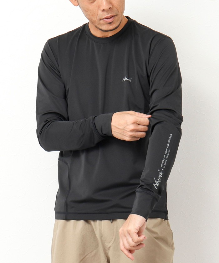 クーポン】【NANGA/ナンガ】LONG SLEEVE RASH GUARD ラッシュ クーポン】【NANGA/ナンガ】LONG SLEEVE RASH GUARD ラッシュ