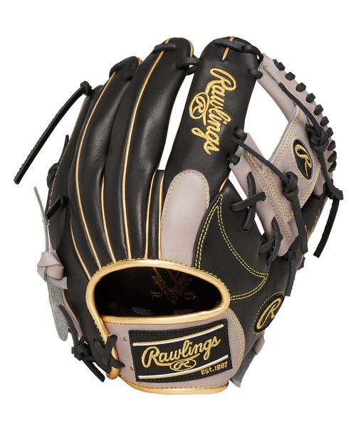 軟式 HYPER TECH COLOR SYNC（ハイパーテックカラーシンク）N62－ブラック/グレー（ハイパーテックカラーシンク）(505588701) | ローリングス(Rawlings ...