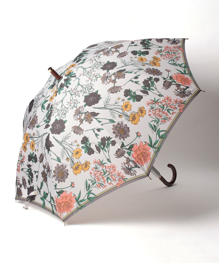 セール 30%OFF】【晴雨兼用/UV加工】長傘_オータムガーデン セール 30%OFF】【晴雨兼用/UV加工】長傘_オータムガーデン