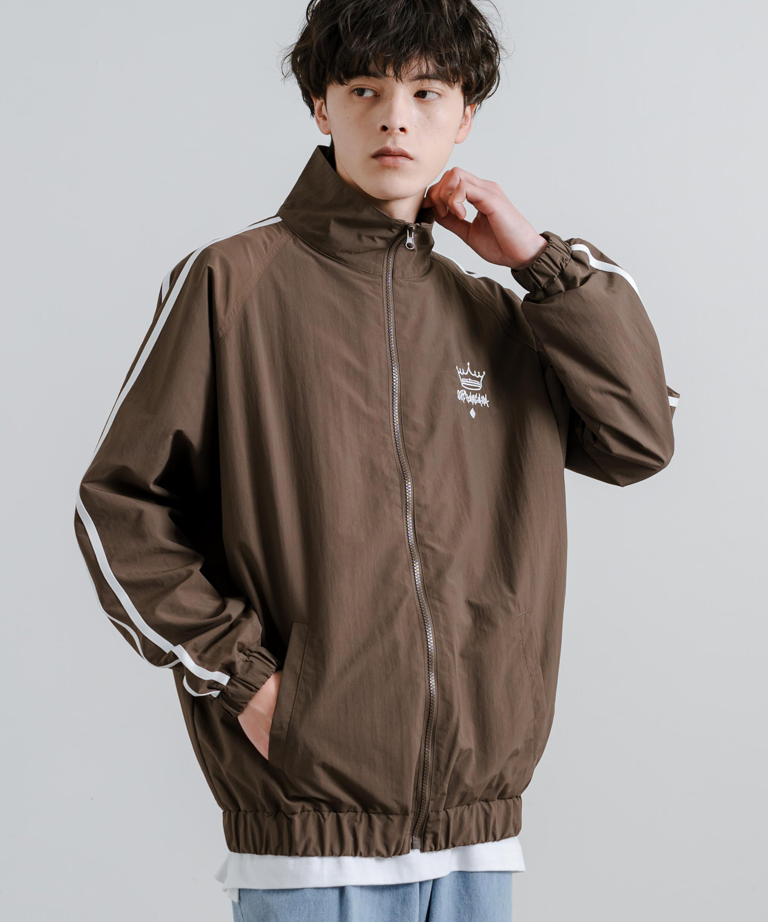ロッキーモンロー Rocky Monroe トラックジャケット ナイロン ロッキーモンロー Rocky Monroe トラックジャケット ナイロン