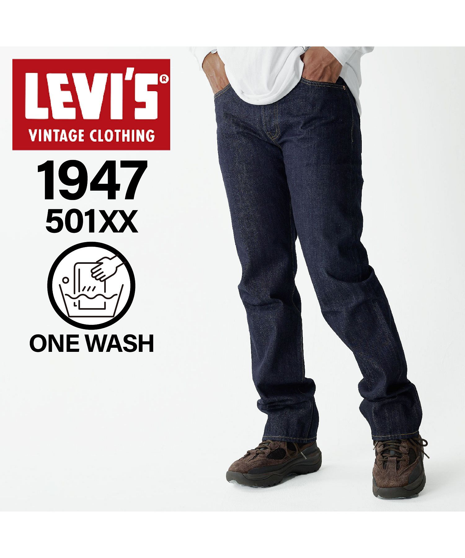 Levi's リーバイス 501 多けれ デニムパンツ ブルー (メンズ W32 Levi's リーバイス 501 多けれ デニムパンツ ブルー (メンズ W32