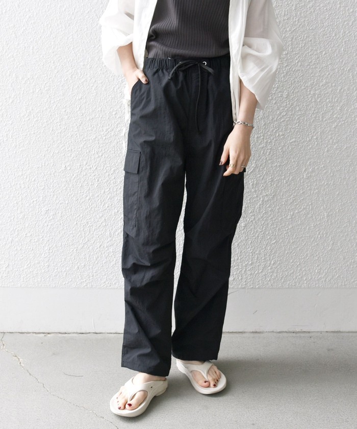 セール】【SHIPS any別注】 HINSON: ワイド ストレート ナイロン セール】【SHIPS any別注】 HINSON: ワイド ストレート ナイロン