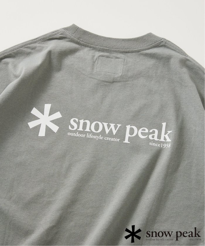 SNOWPEAK / スノーピーク】別注 ロゴプリント Tシャツ(505932498 SNOWPEAK / スノーピーク】別注 ロゴプリント Tシャツ(505932498