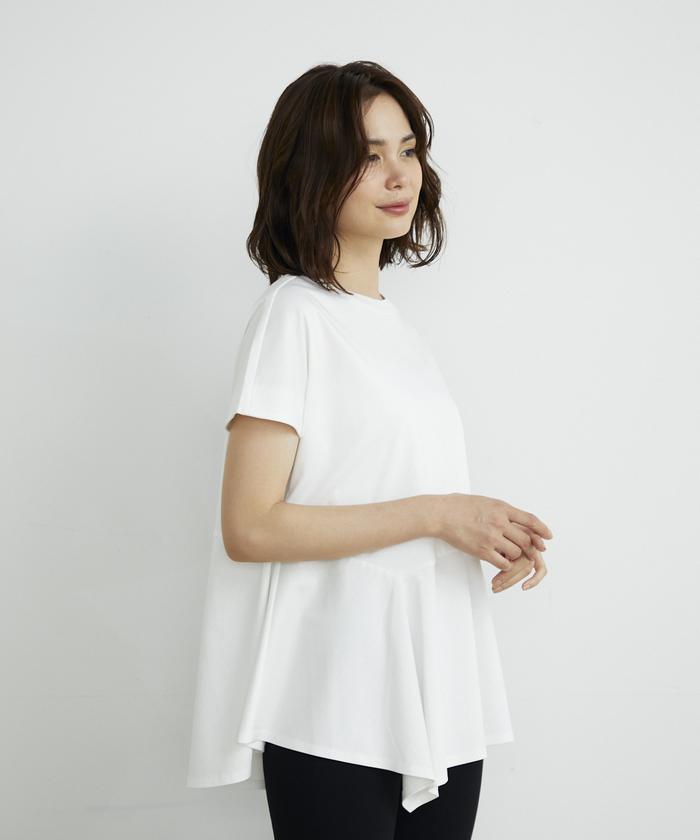 ペプラムTシャツ(506463905) | イネド(INED) - d fashion