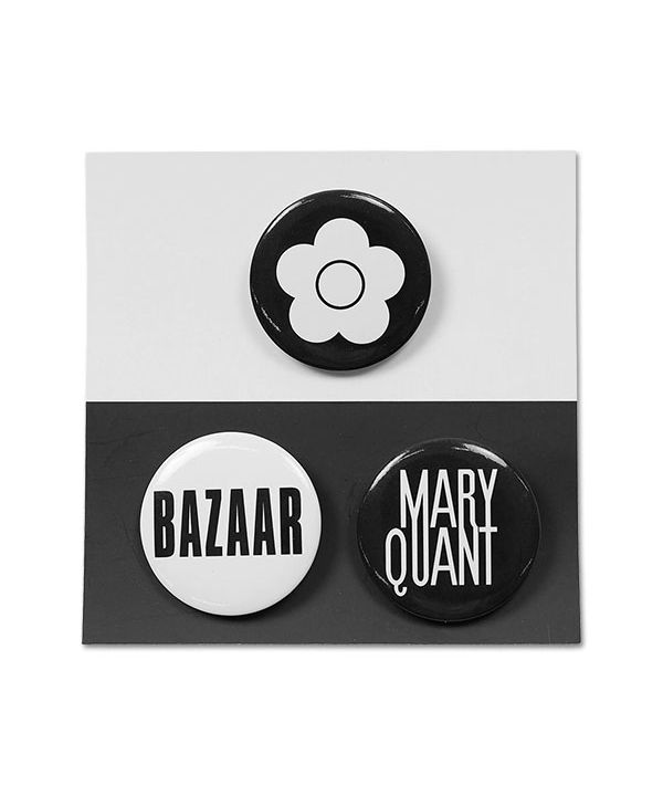 マリークワント MARY QUANT MQオリジナル 缶バッジセット マリークワント MARY QUANT MQオリジナル 缶バッジセット