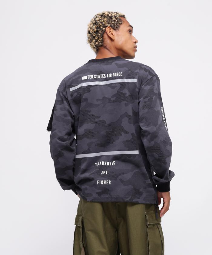 SIDE ZIP STENCIL T-SHIRT SIDE ZIP STENCIL T-SHIRT