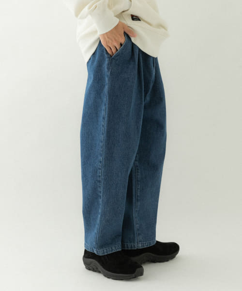 セール 60%OFF】ツータックデニムトラウザー(506836286) | EKAL セール 60%OFF】ツータックデニムトラウザー(506836286) | EKAL