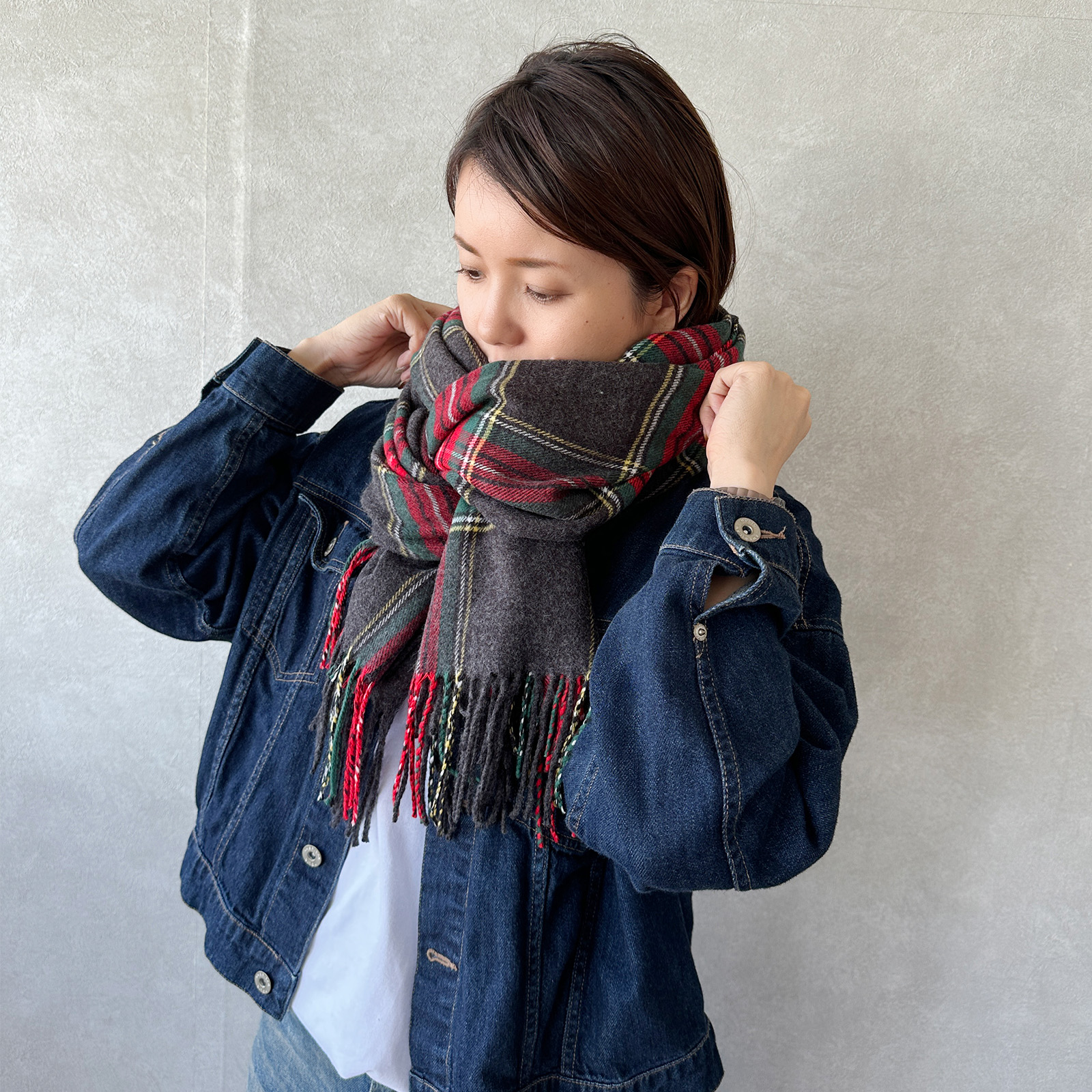 スカラー ScoLar 深かっ ストール 膝掛け マフラー スカラー ScoLar 深かっ ストール 膝掛け マフラー