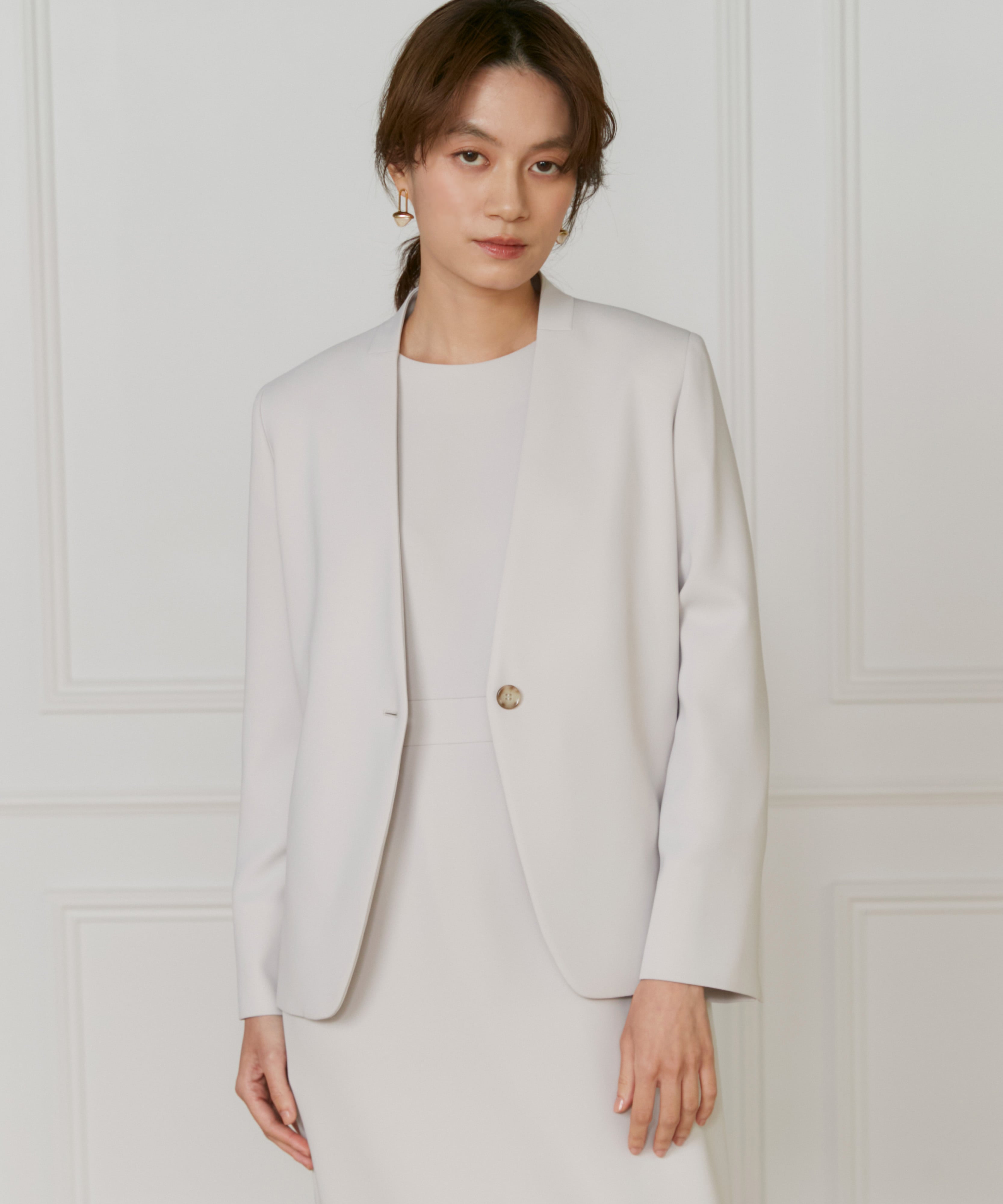 カラーレスジャケット(507867271) | イネド(INED) - d fashion