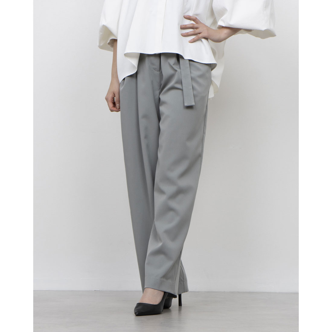 クラネ CLANE WAIST BELT DAD PANTS(508030915) | クラネ(CLANE クラネ CLANE WAIST BELT DAD PANTS(508030915) | クラネ(CLANE