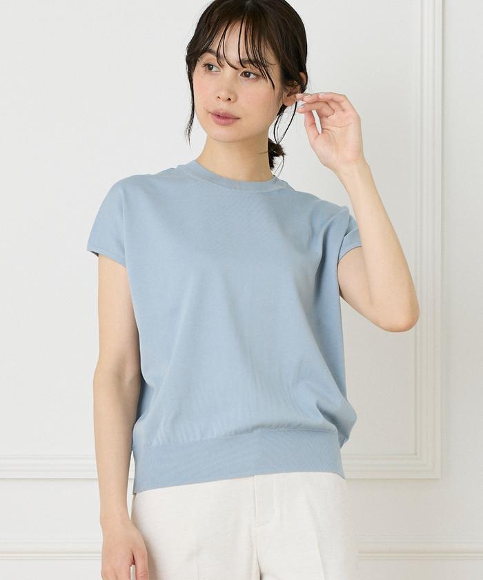 イネド INED 《WEB限定》フレンチスリーブニット(508240217) | イネド(INED) - d fashion