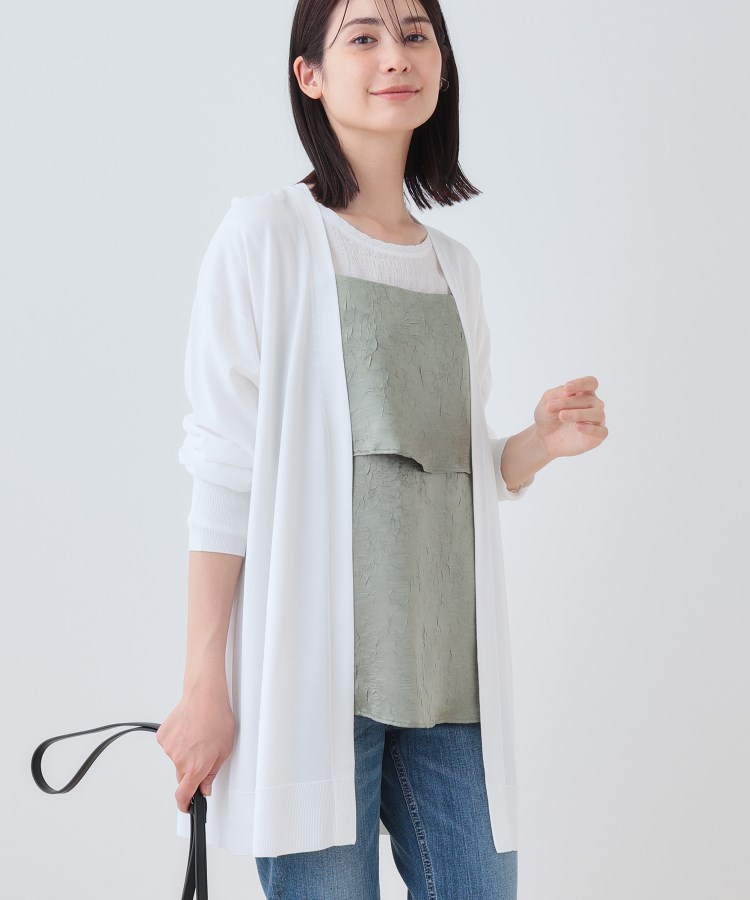 インディヴィ INDIVI 【洗える】大人ロングカーディガンニット(508454869) | インディヴィ(INDIVI) - d fashion